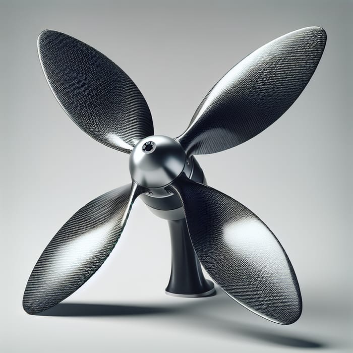 Carbon Fiber Propeller Two Pal | Intricately Crafted Design | AI Art ...
