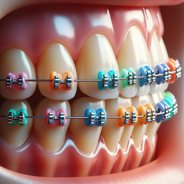 Decorate Your Teeth Braces with Colors | AI Art Generator | Easy-Peasy.AI