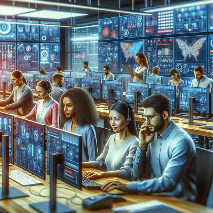 Diverse Technical Support Center - Empowering Efficiency | AI Art Generator | Easy-Peasy.AI