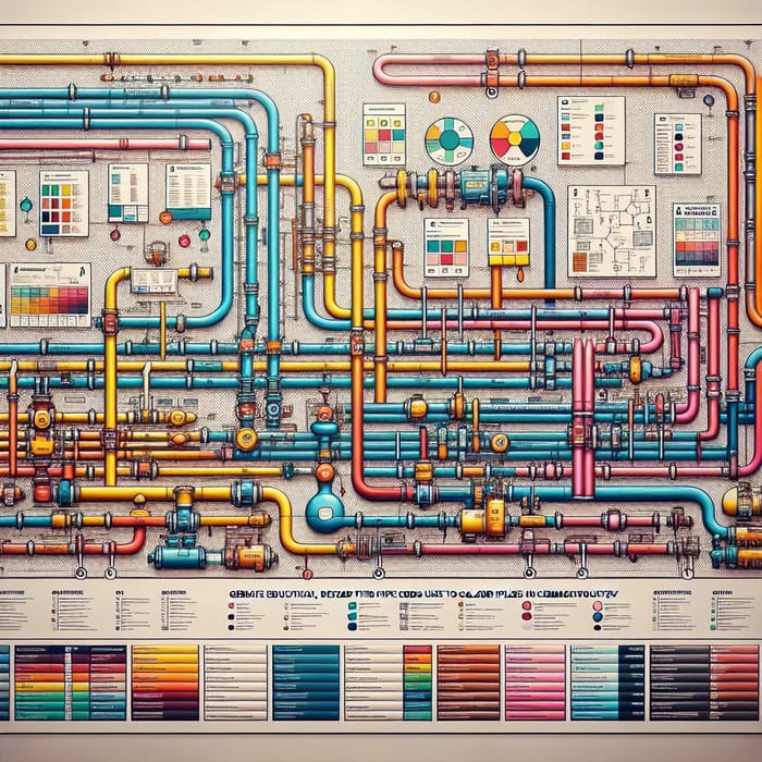 Color Codes for Chemical Industry Pipelines Explained | AI Art ...