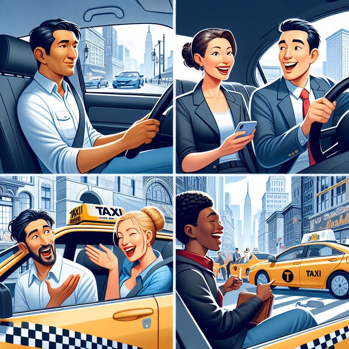 Taxi Jobs: Driving Opportunities in the City | AI Art Generator | Easy ...