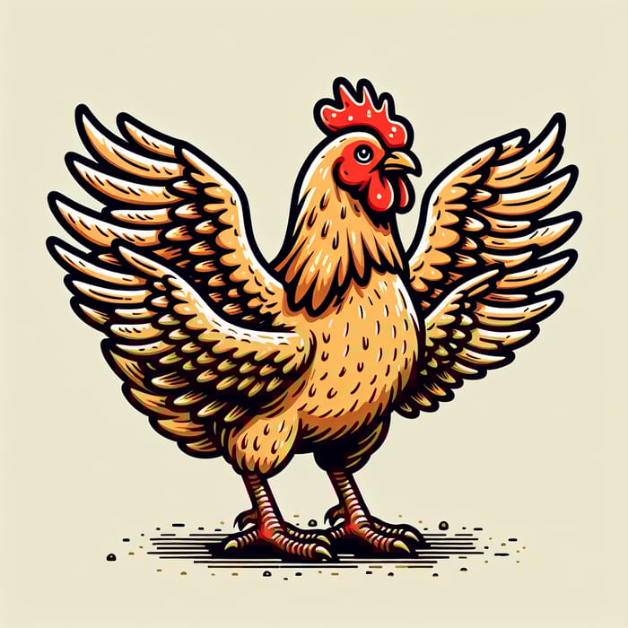 Three-Winged Chicken: Mythical Creature or Reality? | AI Art Generator ...