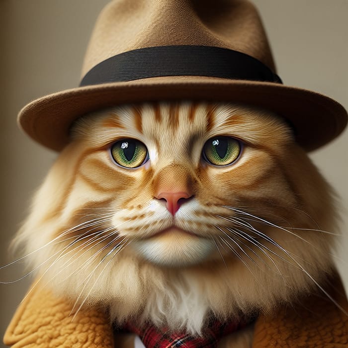Nicolas Cage Cat Wearing Michael Jackson Hat | AI Art Generator | Easy ...