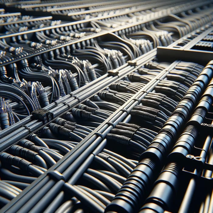 Neat Cable Organization | Detailed Cable Tray Showcase | AI Art ...