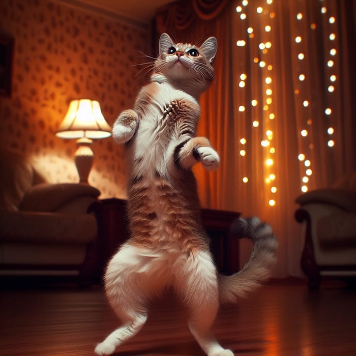 Dancing Cat: Joyful Moves to Brighten Your Day | AI Art Generator ...