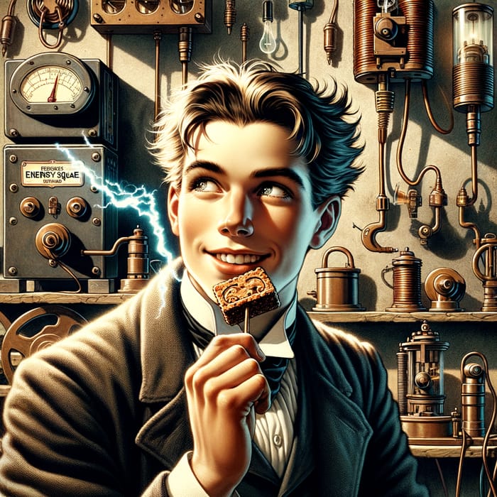 Quantum Energy Squares: Fuel Your Innovations | AI Art Generator | Easy ...