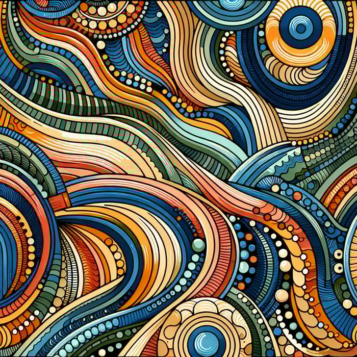 Colorful Intricate Geometrical Saibba Pattern | AI Art Generator | Easy ...