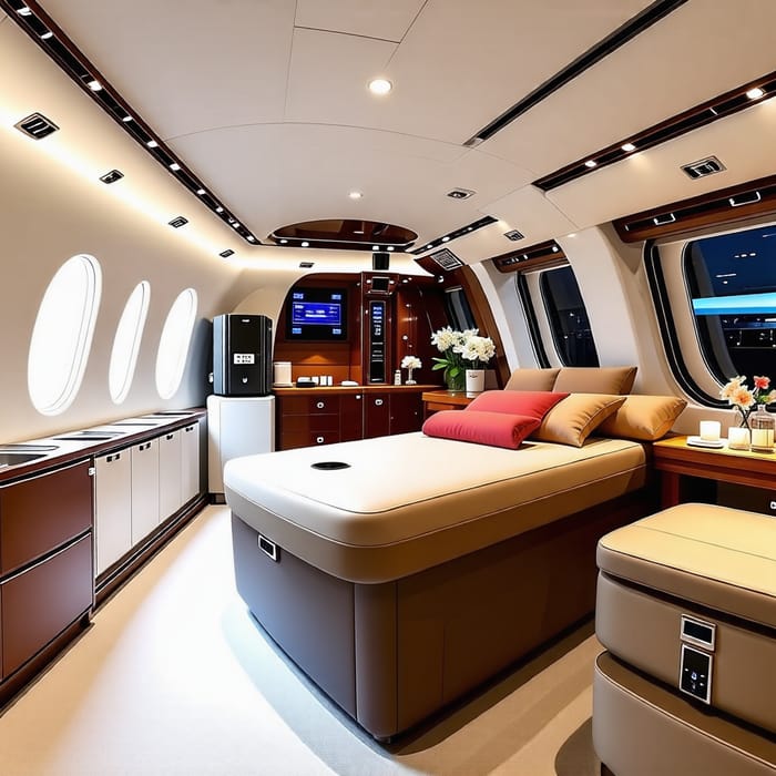 Luxury Aircraft Spas: Your Ultimate Rejuvenation Experience | AI Art ...
