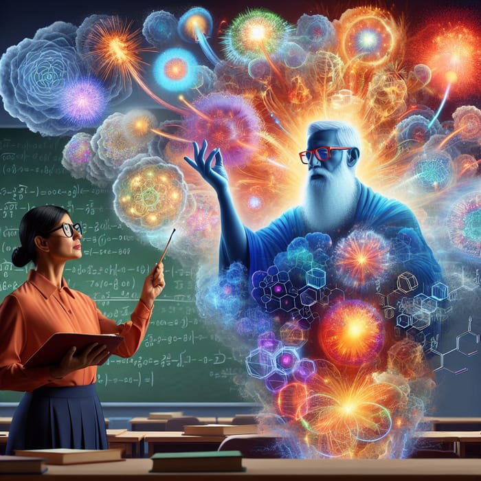 Dynamic Database Professor Demonstrates Data Dynamics | AI Art ...