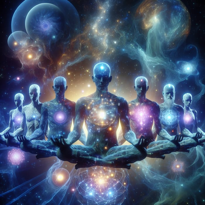 Stellar Family Meditation | Advanced Celestial Entities | AI Art ...