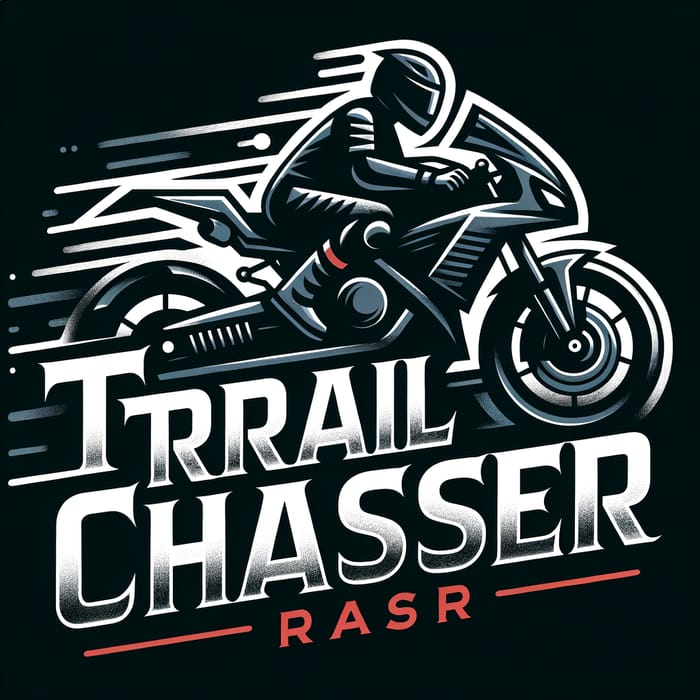Custom Motorcycle Logo Design | Trail Chaser Branding | AI Art ...