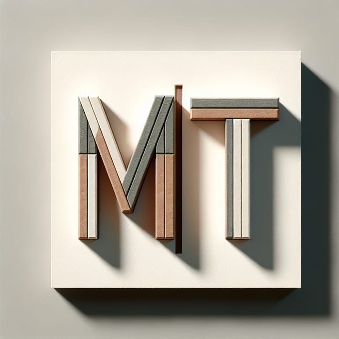 Artistic MT Abbreviation | M T Capital Letters Artwork | AI Art ...