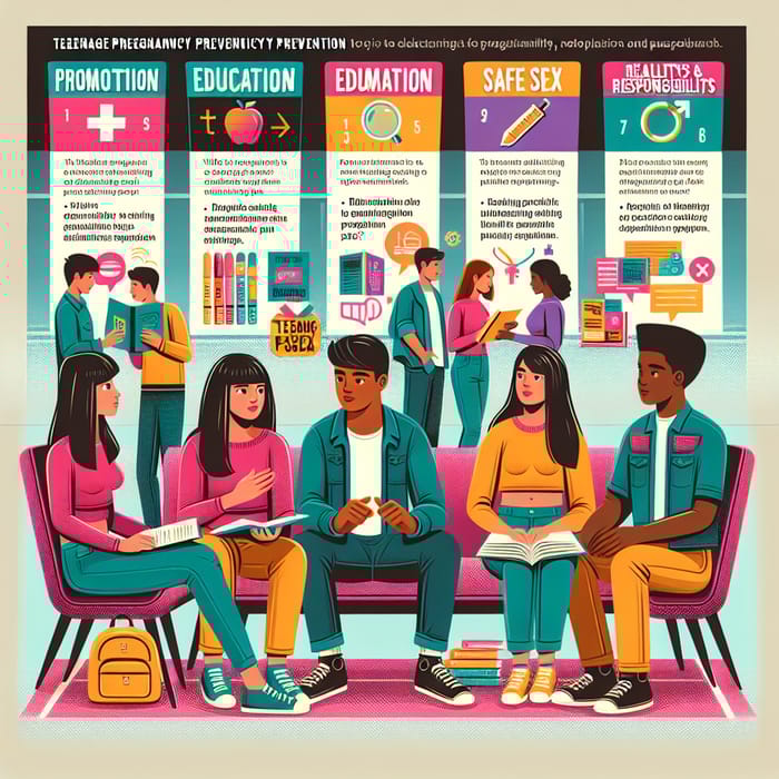 Teenage Pregnancy Prevention Poster: Empower Youth with Education ...