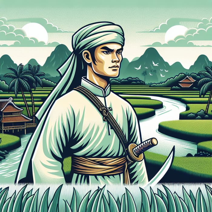 Thạch Sanh: Vietnamese Folklore Hero | Strong & Virtuous | AI Art ...