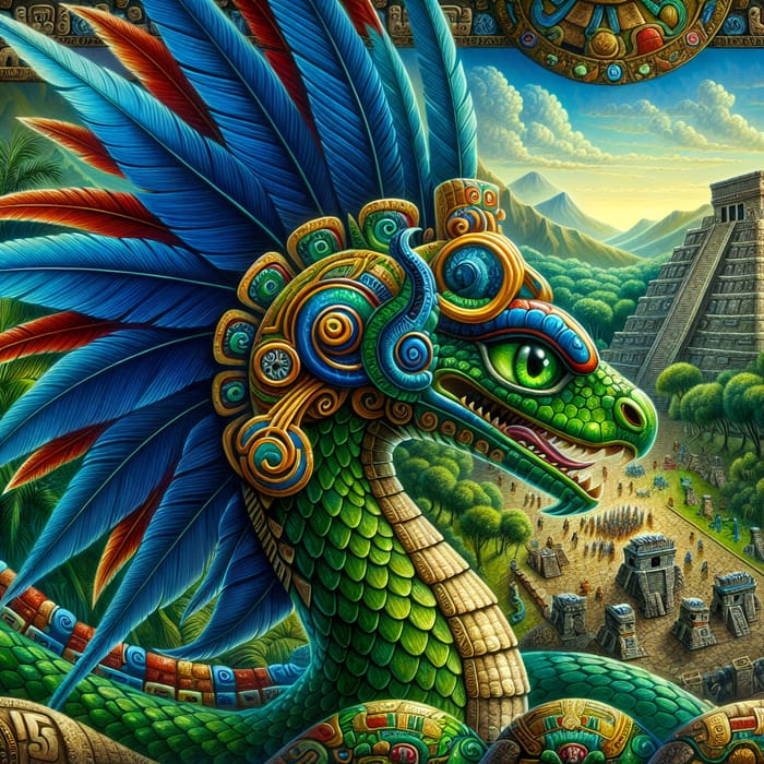 Quetzalcoatl Deity: Mesoamerican Perspectives | AI Art Generator | Easy ...