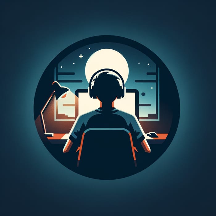 Minimalistic Round Logo for Gaming Stream Channel | Streamer Gaming ...