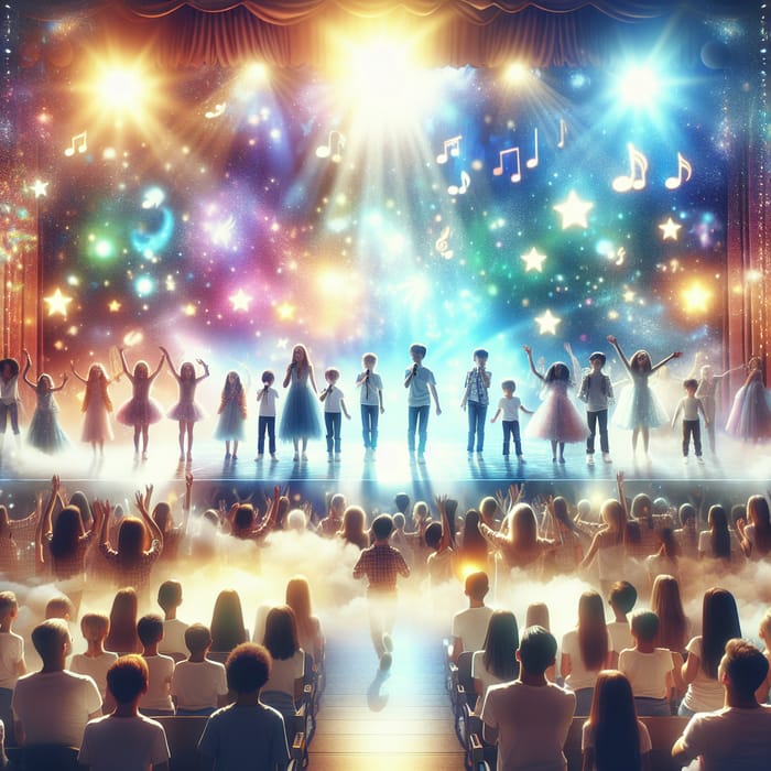 Dreamy and Ethereal: Magical Children's Singing Competition | AI Art ...