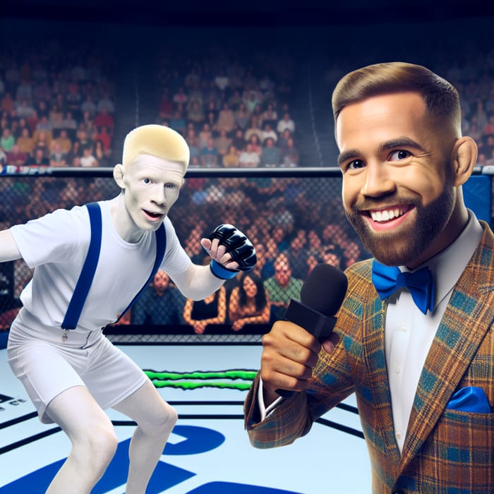 Pablo Motos vs Albino Opponent: UFC Battle Imagery | AI Art Generator ...