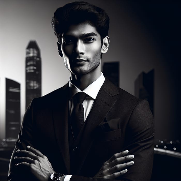 Confident South Asian Business Coach Portrait | AI Art Generator | Easy ...