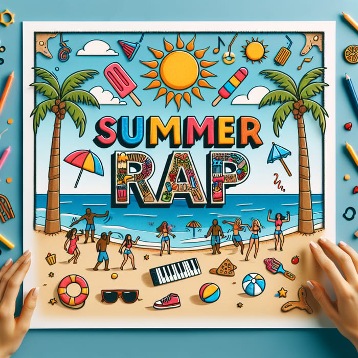 Summer Rap: Joyful Beach Vibes & Fun Activities | AI Art Generator ...