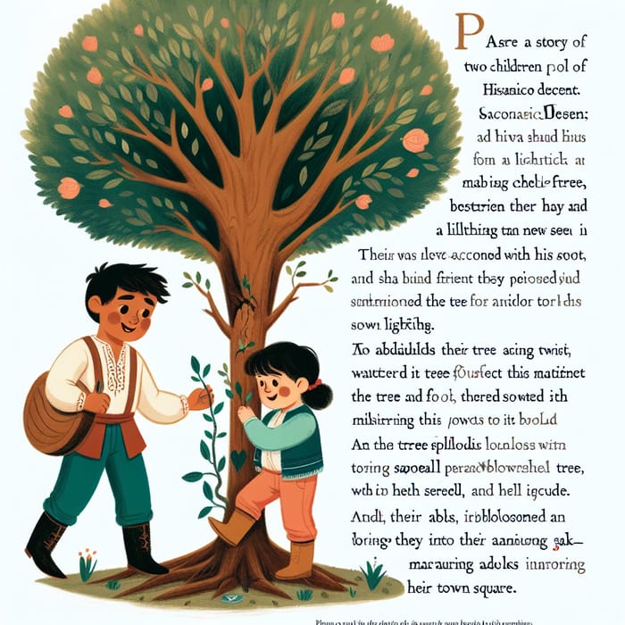 The Friendship Tree: A Tale of Growth and Bond | AI Art Generator ...