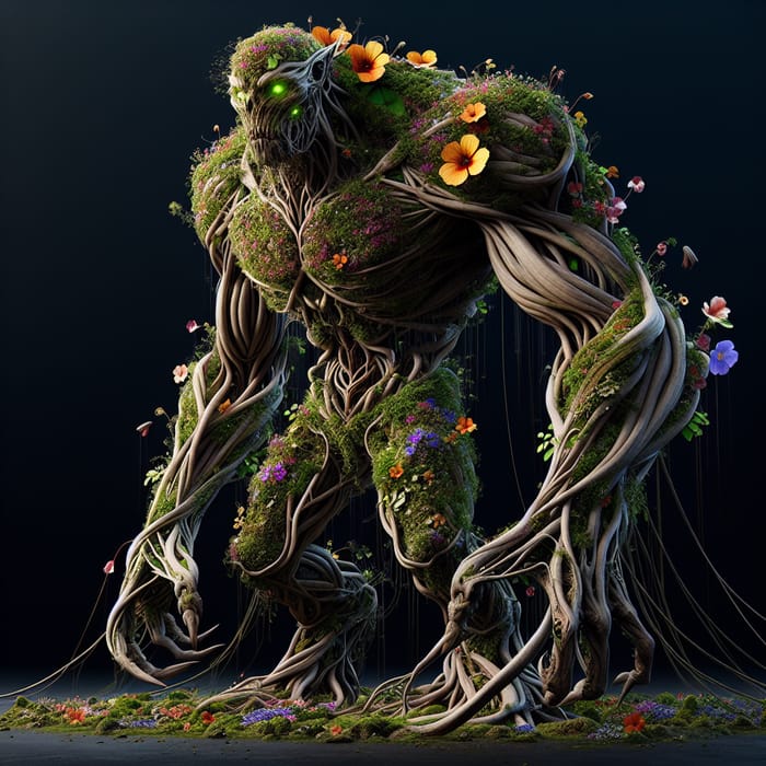 Plant Monster - Nature's Captivating Power Unleashed | AI Art Generator ...