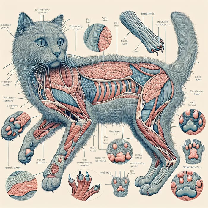 Feline Integumentary System: Layers and Functions | AI Art Generator ...