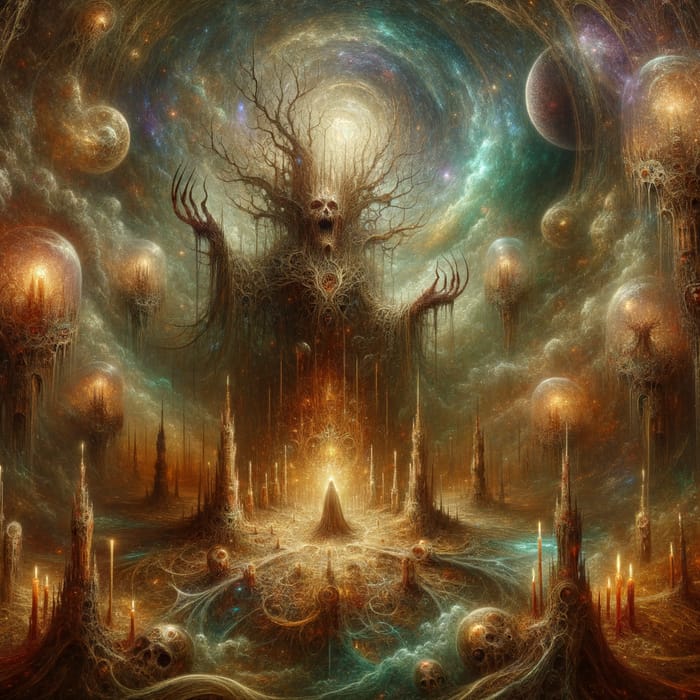 Enchanting World of Mystical, Bloodthirsty Horror | AI Art Generator ...