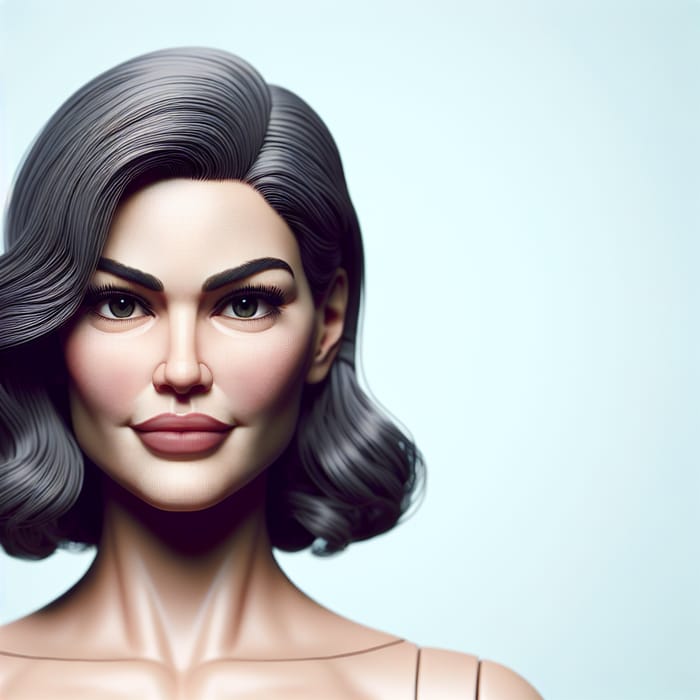 Penelope Cruz Look-Alike with Gray Hair | Elegant & Confident | AI Art ...