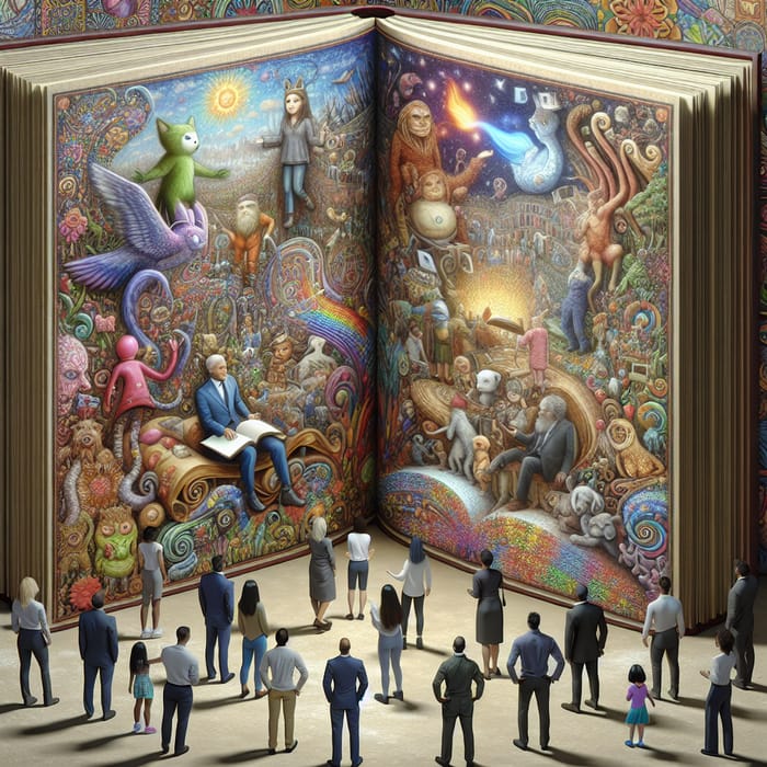 Vibrant Children's Book with Anthropomorphic Characters | Colorful ...