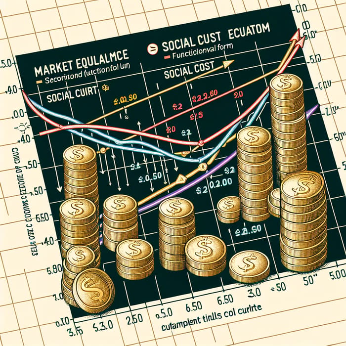 Gold Market: Illustrating Market Equilibrium vs Social Optimum | AI Art ...