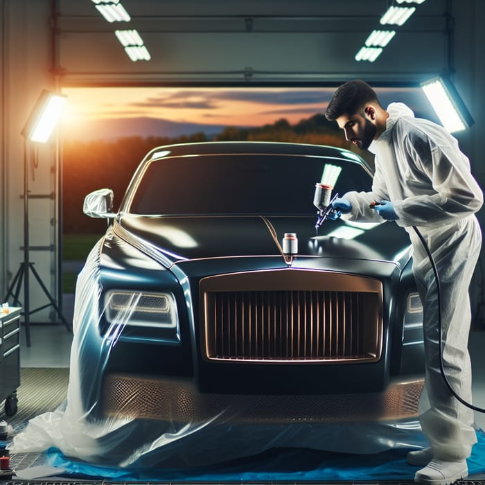 Premium Car Painting by Master Craftsman | AI Art Generator | Easy-Peasy.AI