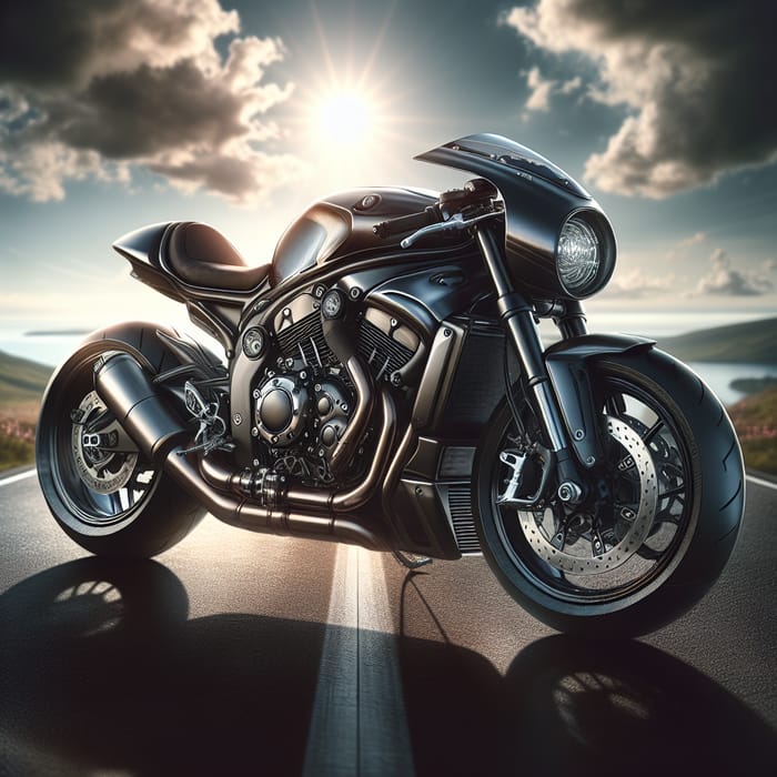 Sleek Motorcycle | Adventure Enthusiast's Dream | AI Art Generator ...