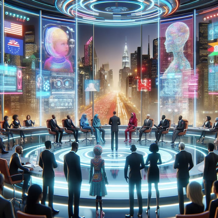 Futuristic Political Portrait: Innovation and Governance | AI Art ...