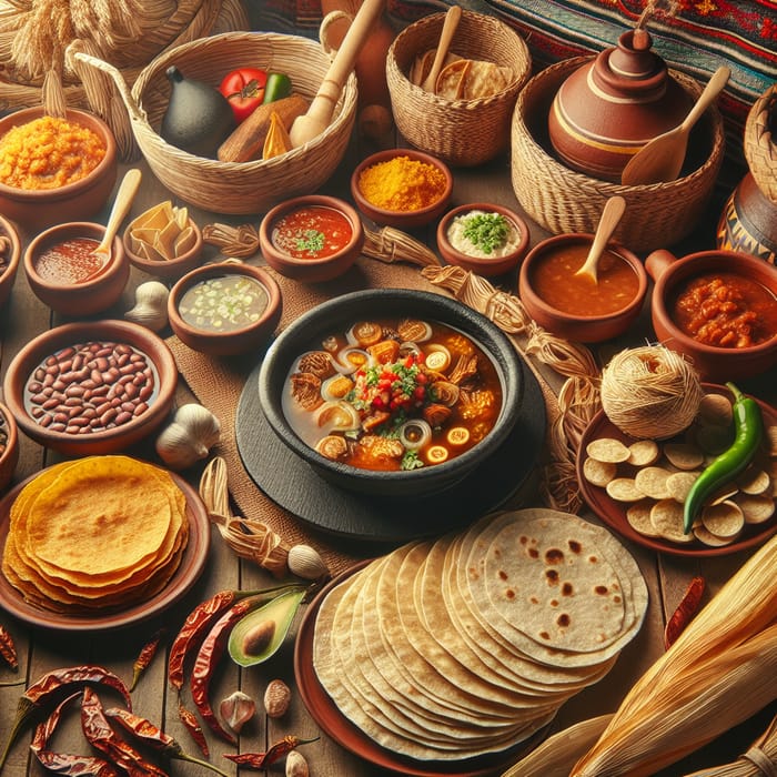 Exquisite Mazahua and Matlazinca Dishes from Mexico | AI Art Generator ...
