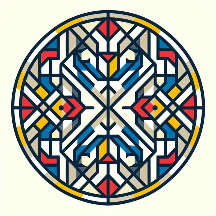 Geometric Patterns in Circle Design: Balance & Harmony | AI Art ...