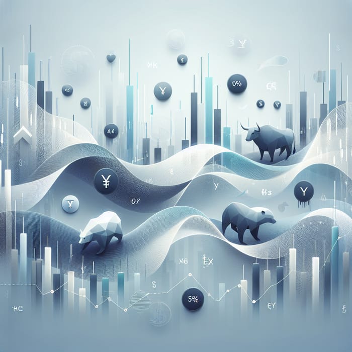 Minimalistic Financial Markets Art | Stock Market Designs | AI Art ...