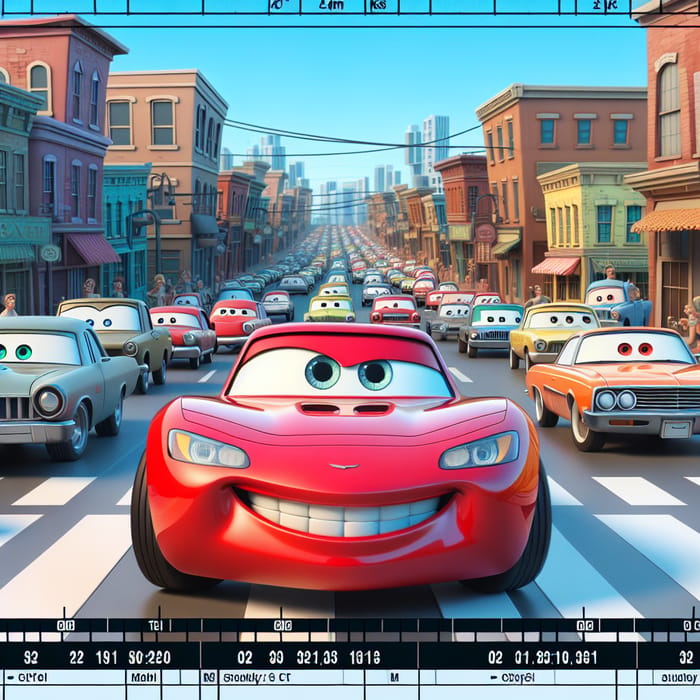 Red: The Animated Pixar Film | AI Art Generator | Easy-Peasy.AI