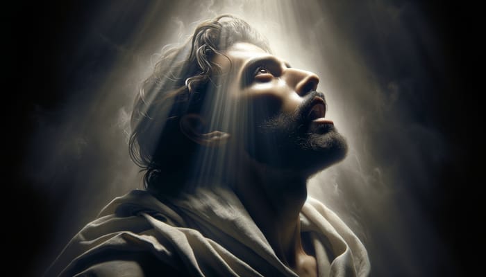 Middle-Eastern Man with Sublime Expression - Ethereal Renaissance ...