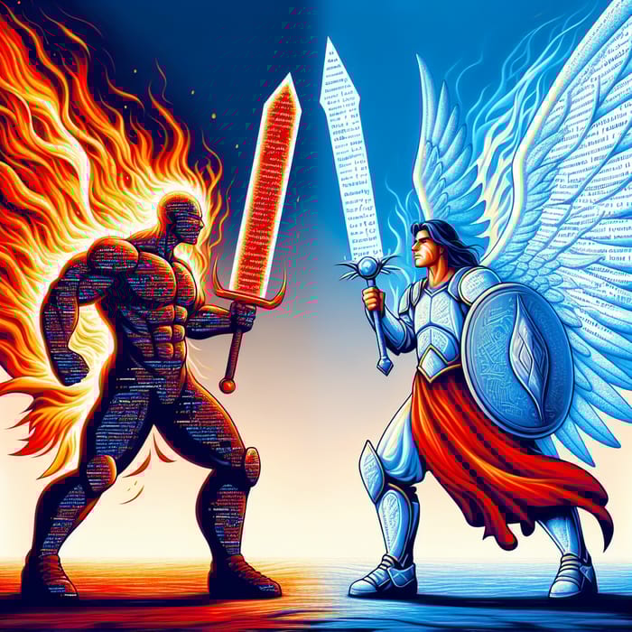 React Native vs. Flutter Battle: Coding Clash | AI Art Generator | Easy ...