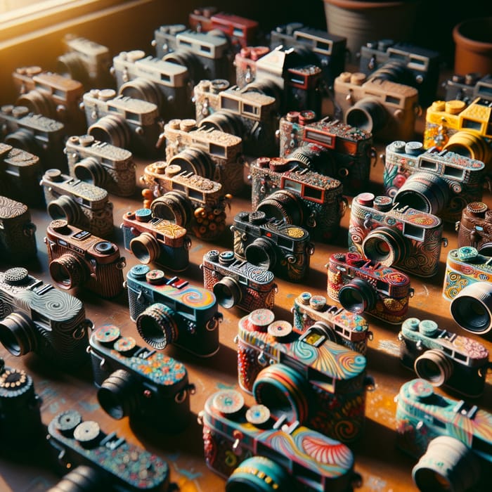 Creative Cameras Collection | Table Photography Ideas | AI Art ...