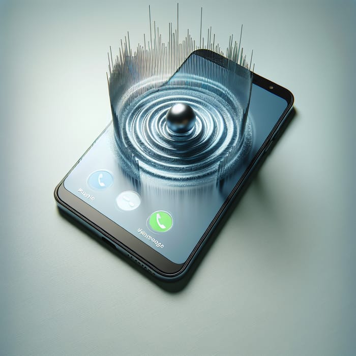 Phone Ring Wave Effect | Visualized Call Arrival Design | AI Art ...