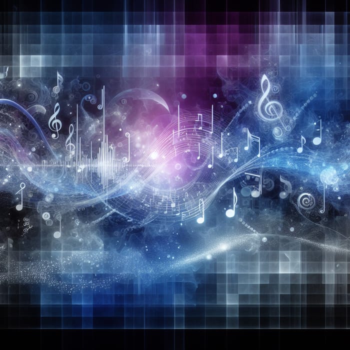 Ethereal Melodies & Digital Soundscapes | AI Art Generator | Easy-Peasy.AI