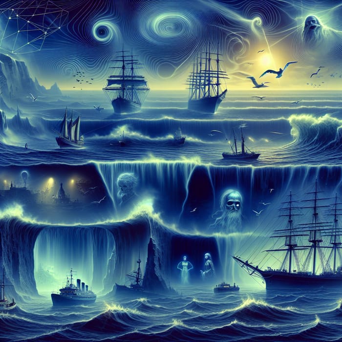The Devil's Sea: Enigmas and Explanations in the Pacific | AI Art ...