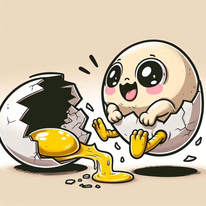 Animated Balut Crack Open | Unique Southeast Asian Street Food | AI Art ...