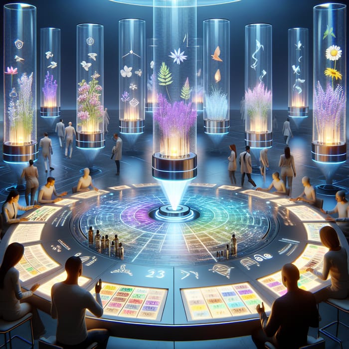 Futuristic Aromatherapy: Advanced Essential Oil Diffusers | AI Art ...