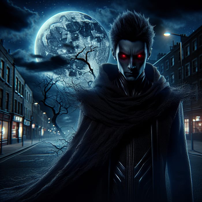 Evil Alter Ego in the Night: A Haunting Encounter | AI Art Generator ...