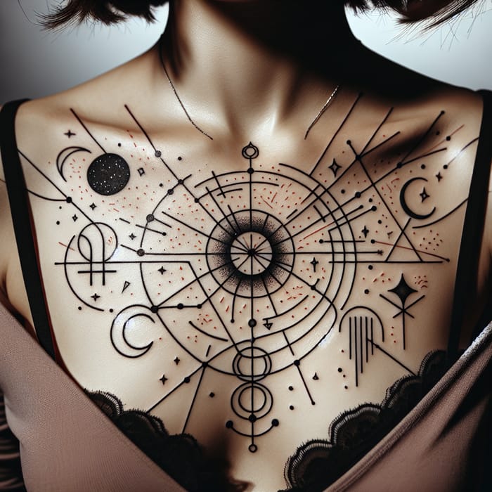 Modern Abstract Tattoo Designs for Women | AI Art Generator | Easy-Peasy.AI