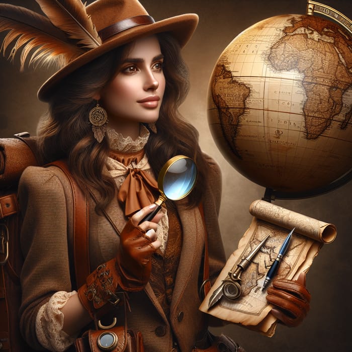 Curiosity Explorer of the World - Adventurer Profile Picture | AI Art Generator | Easy-Peasy.AI