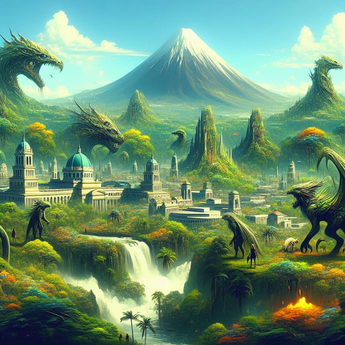 Imaginary Pokémon Region with El Salvadoran Influences | AI Art ...